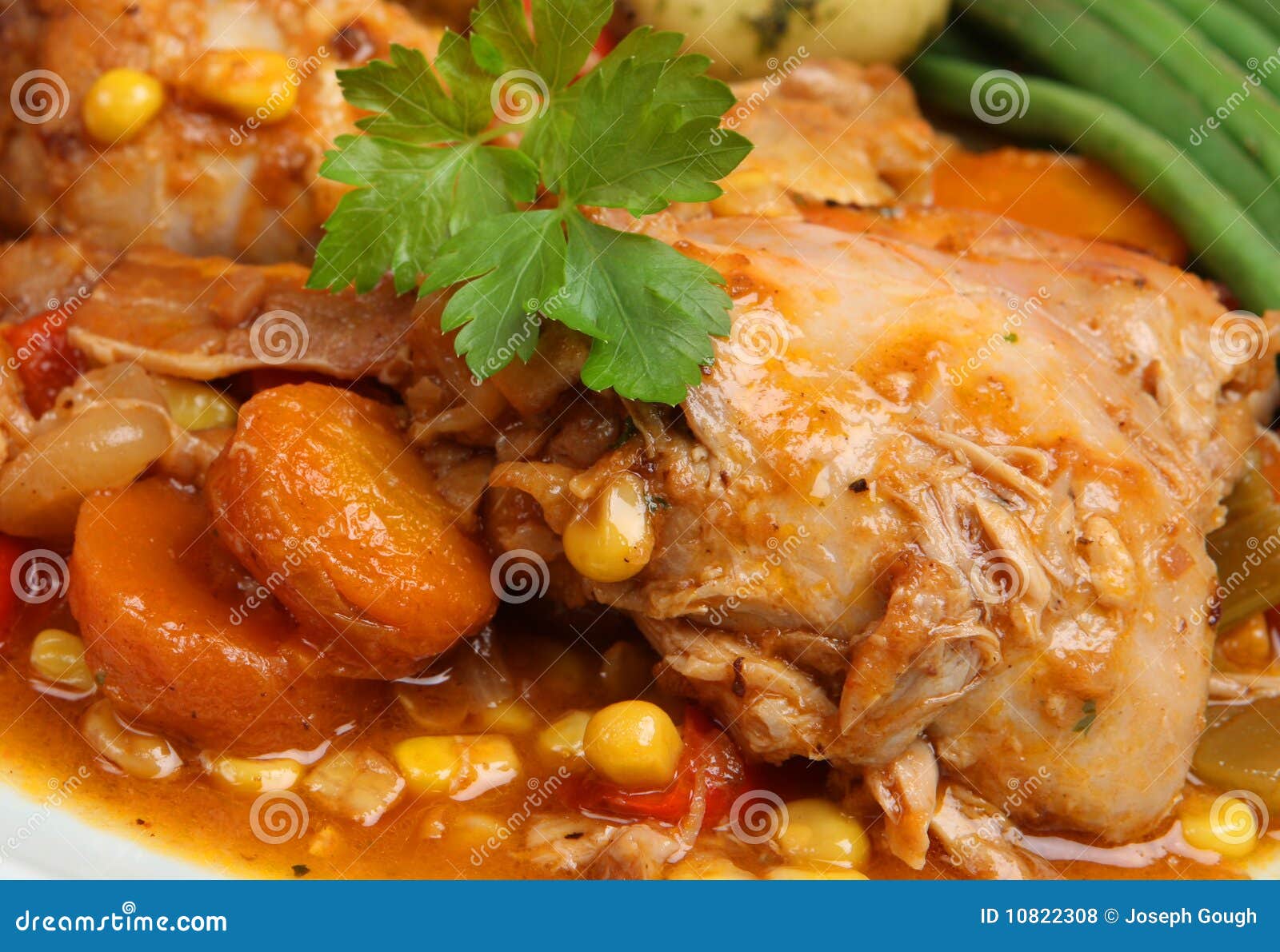 Chicken Stew with Vegetables Stock Photo - Image of stew, chicken: 10822308