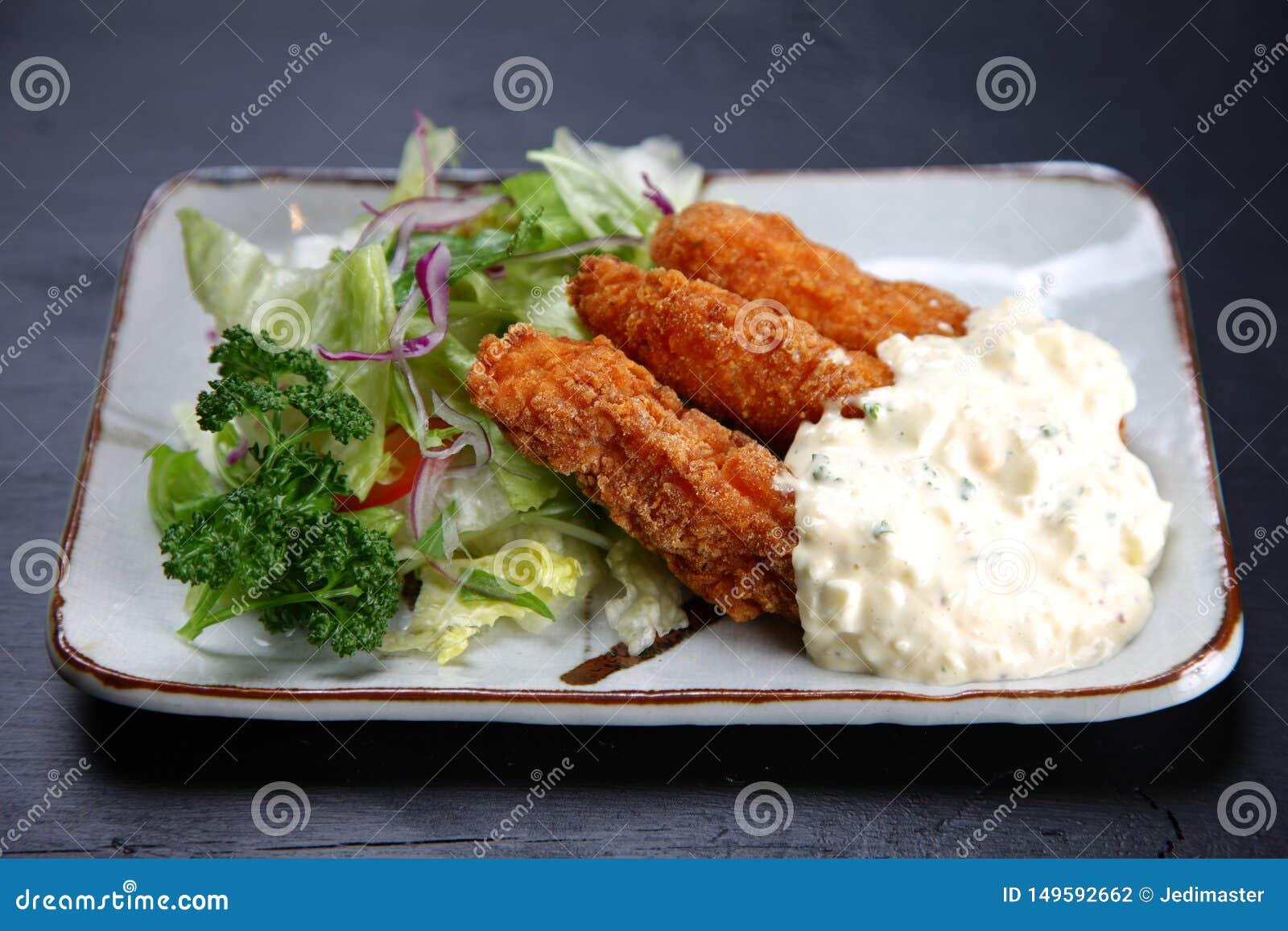 Chicken stick cutlet stock photo. Image of food, gourmet - 149592662