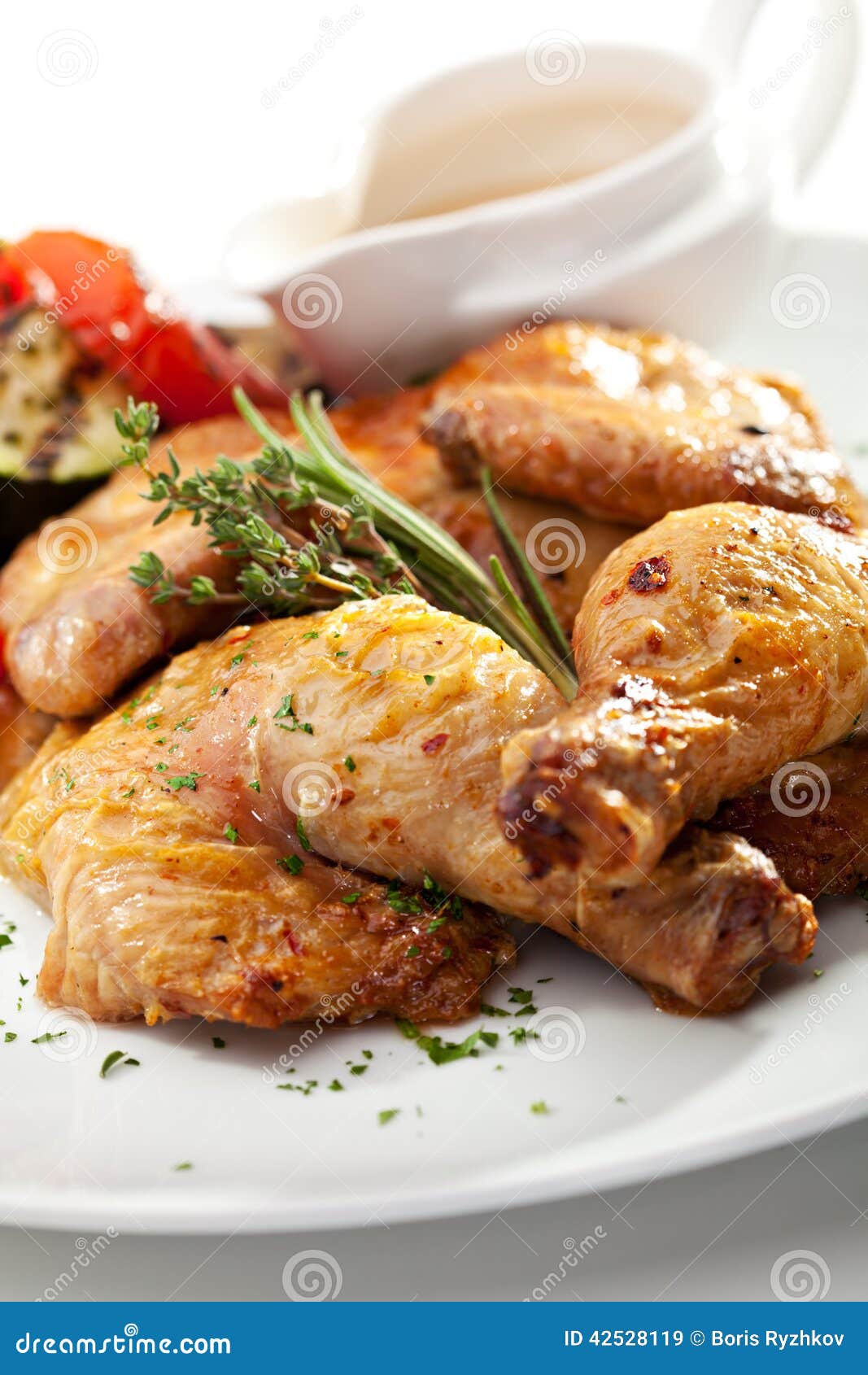 Chicken Tabaka stock image. Image of american, cuisine - 42528119