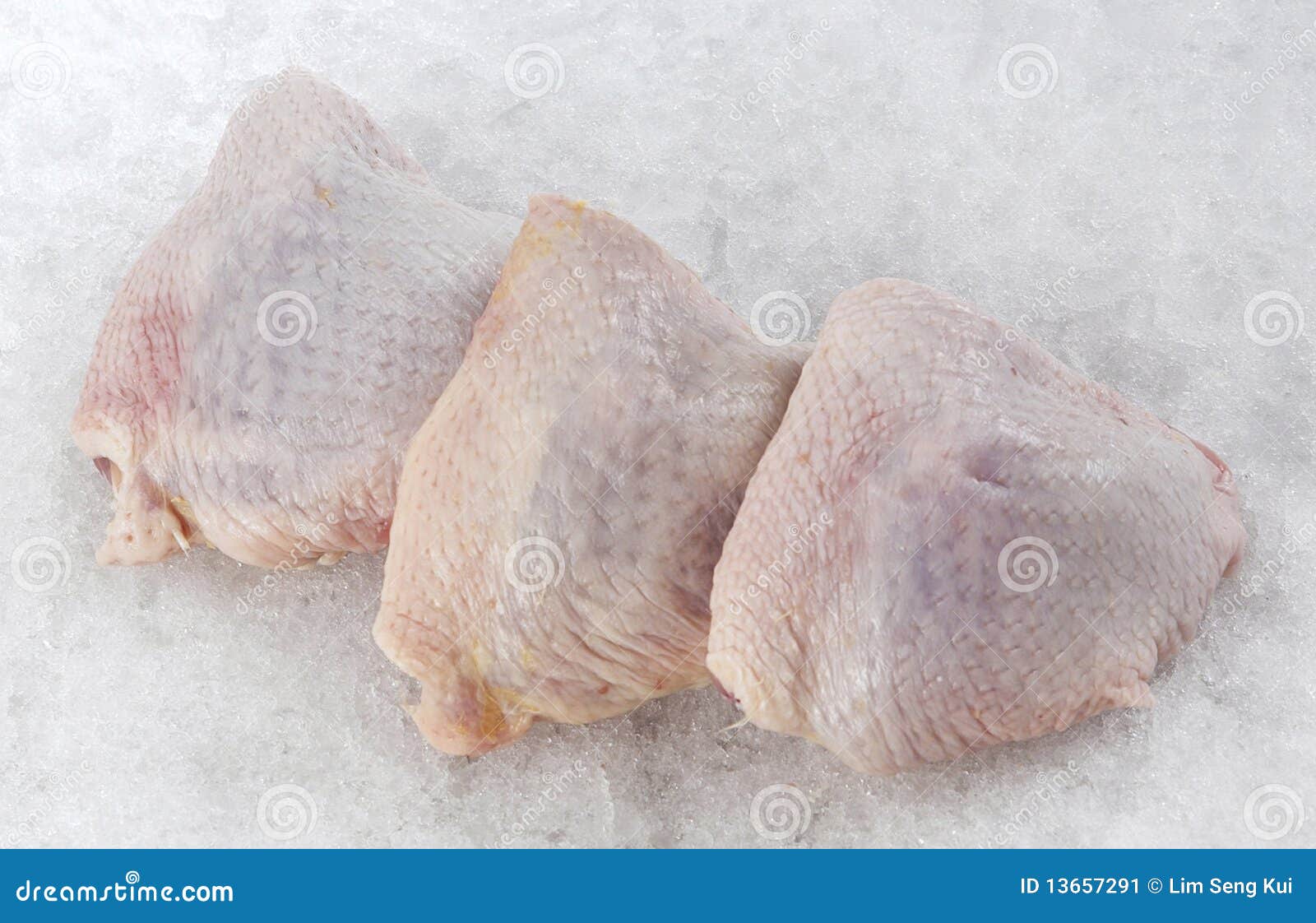 Chicken thigh stock image. Image of meat, thigh, freshness - 13657291