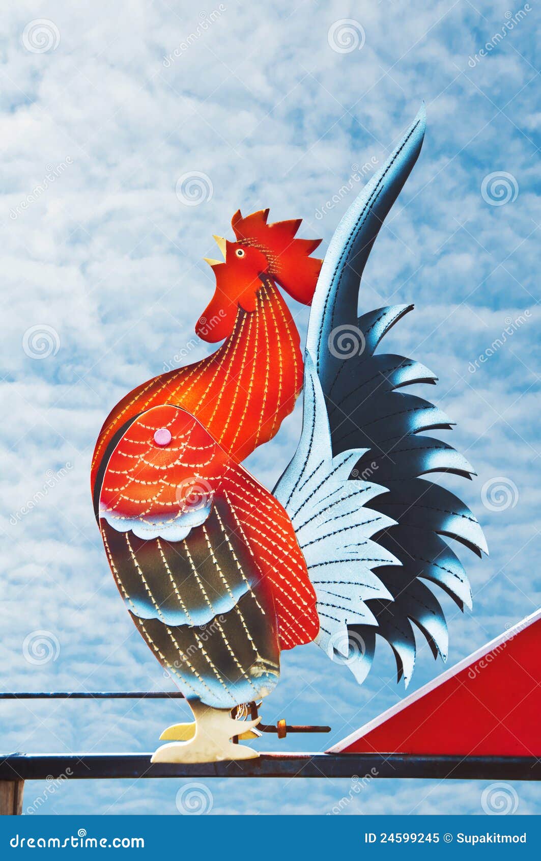 Wind Direction In A Blue Background. Stock Photography | CartoonDealer ...