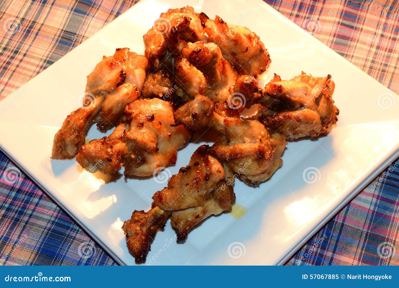Chicken wing grilled stock image. Image of meat, meal - 57067885