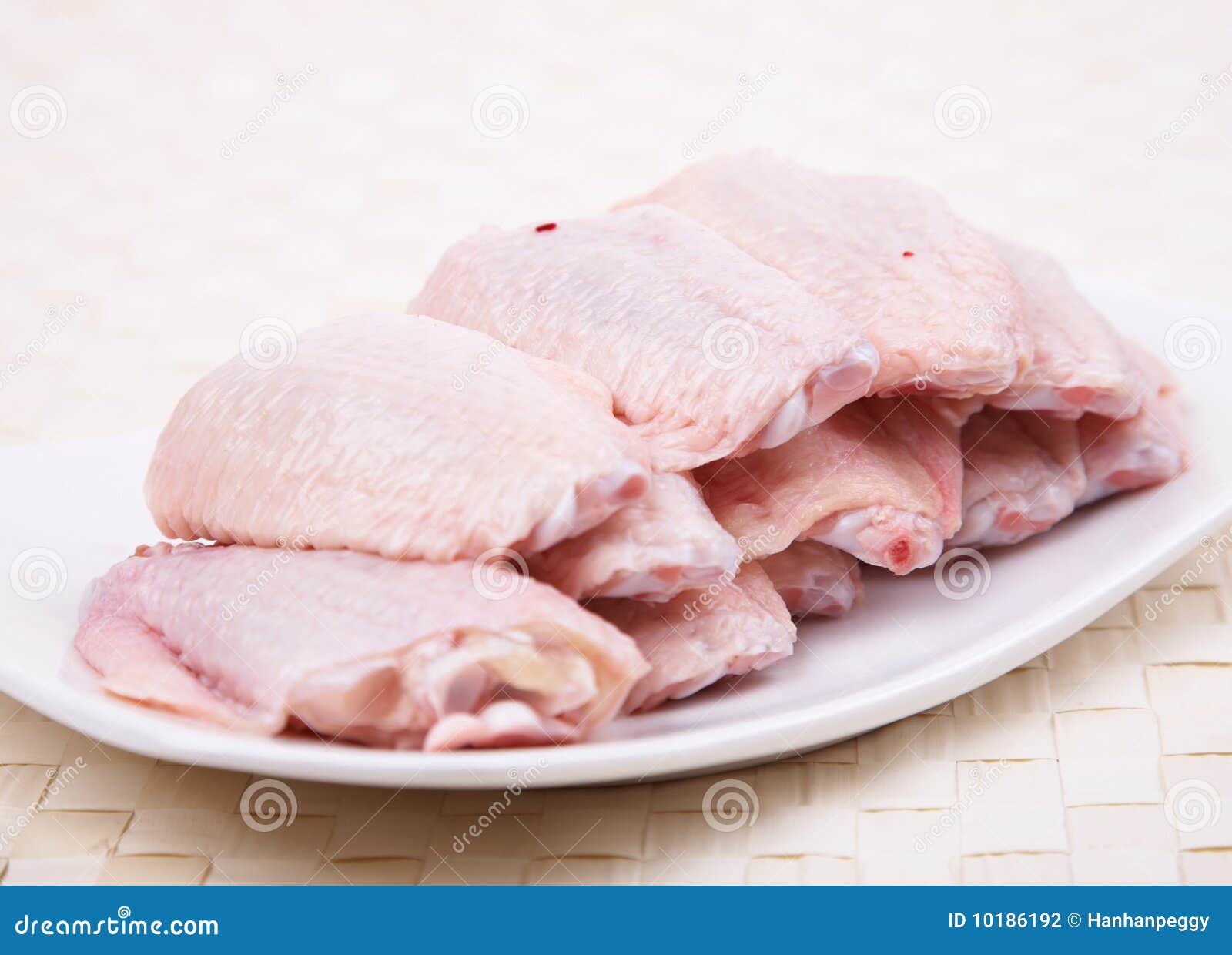Chicken wings stock photo. Image of plate, barbecue, fowl - 10186192