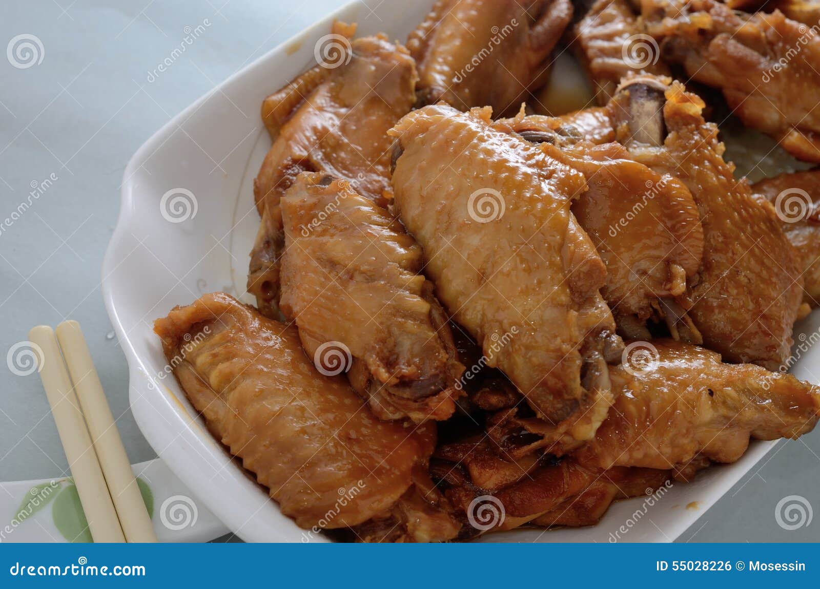 Chicken Wings stock photo. Image of meal, dinner, sauce - 55028226