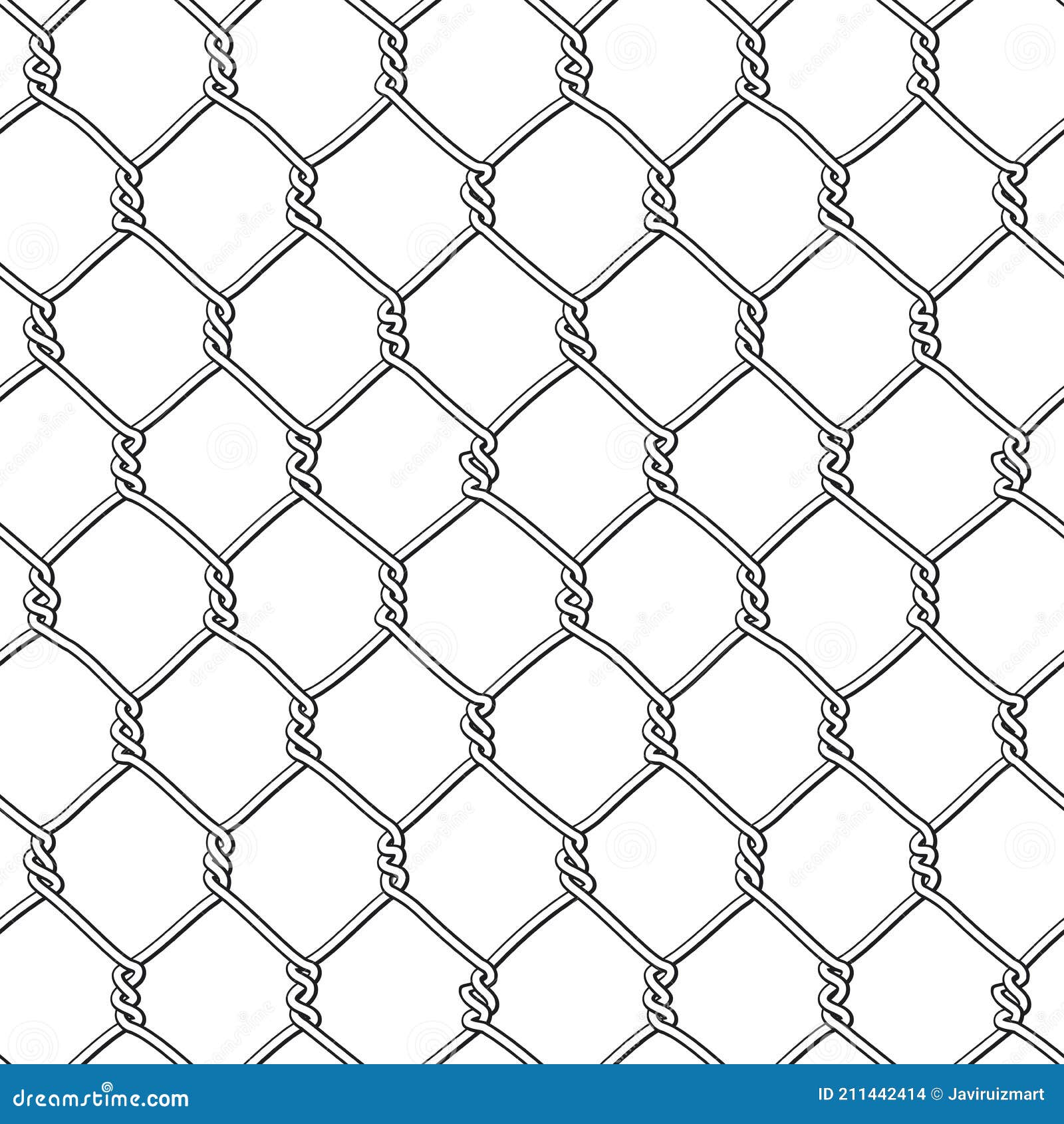 Chicken Wire Pattern, Well-worn Stock Vector - Illustration of chicken ...