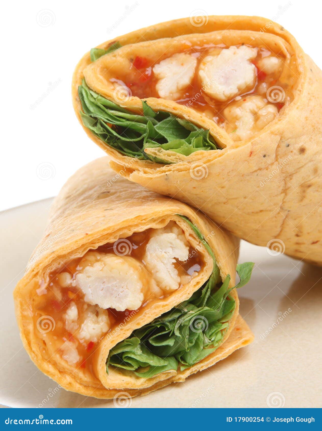 Chicken wrap clipart