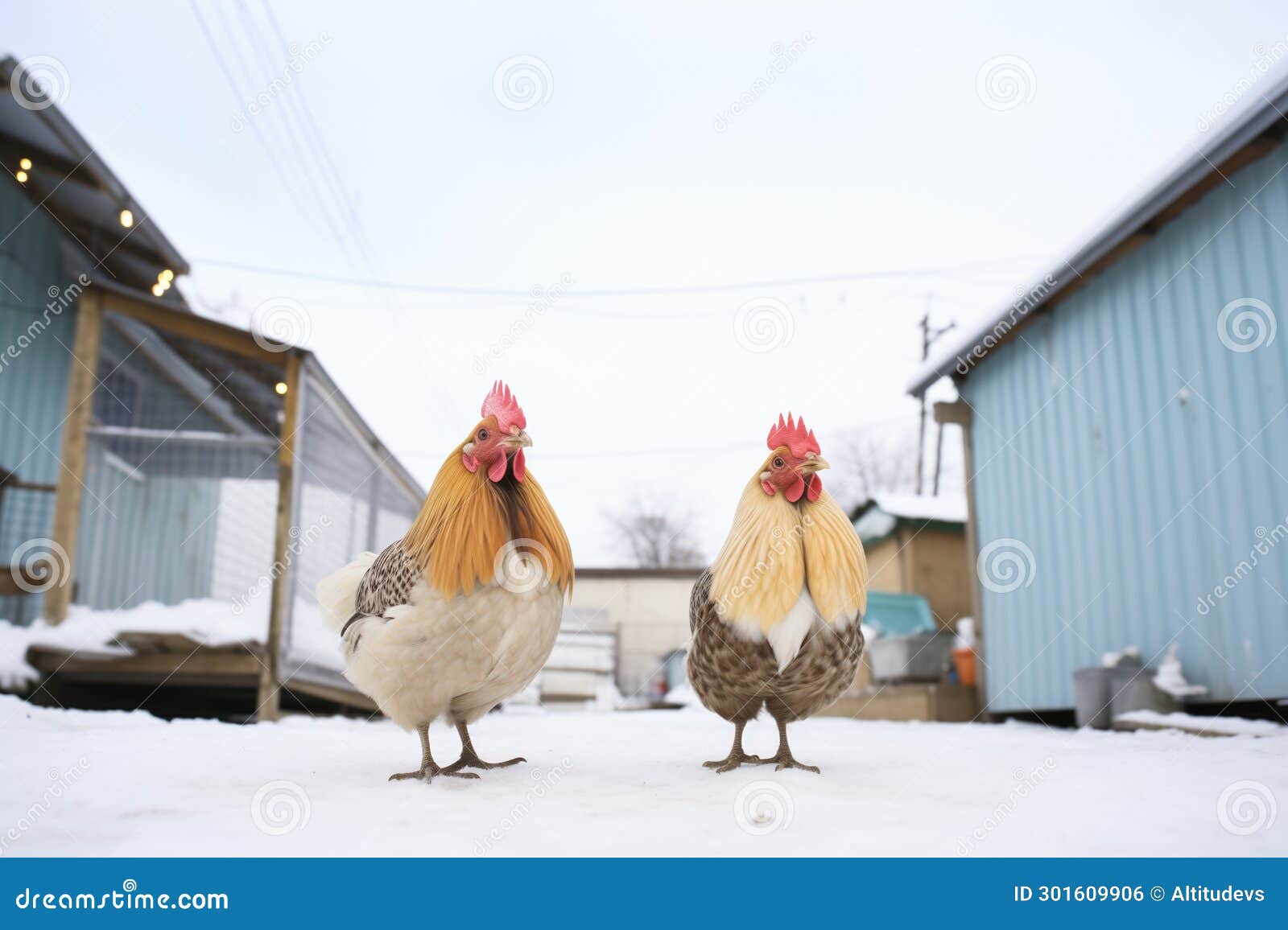 Chickens Pecking Around On A Dozen Eggs In Carton Stock Photo ...