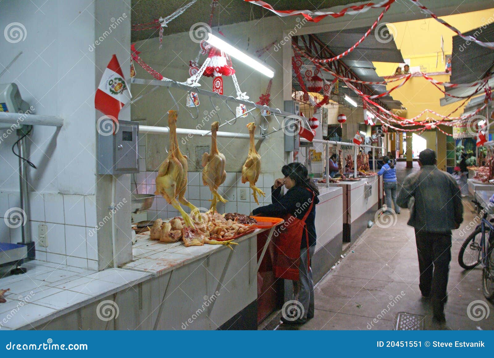 Chickens are Ready for Sale in a Butcher Shop Editorial Photo - Image ...