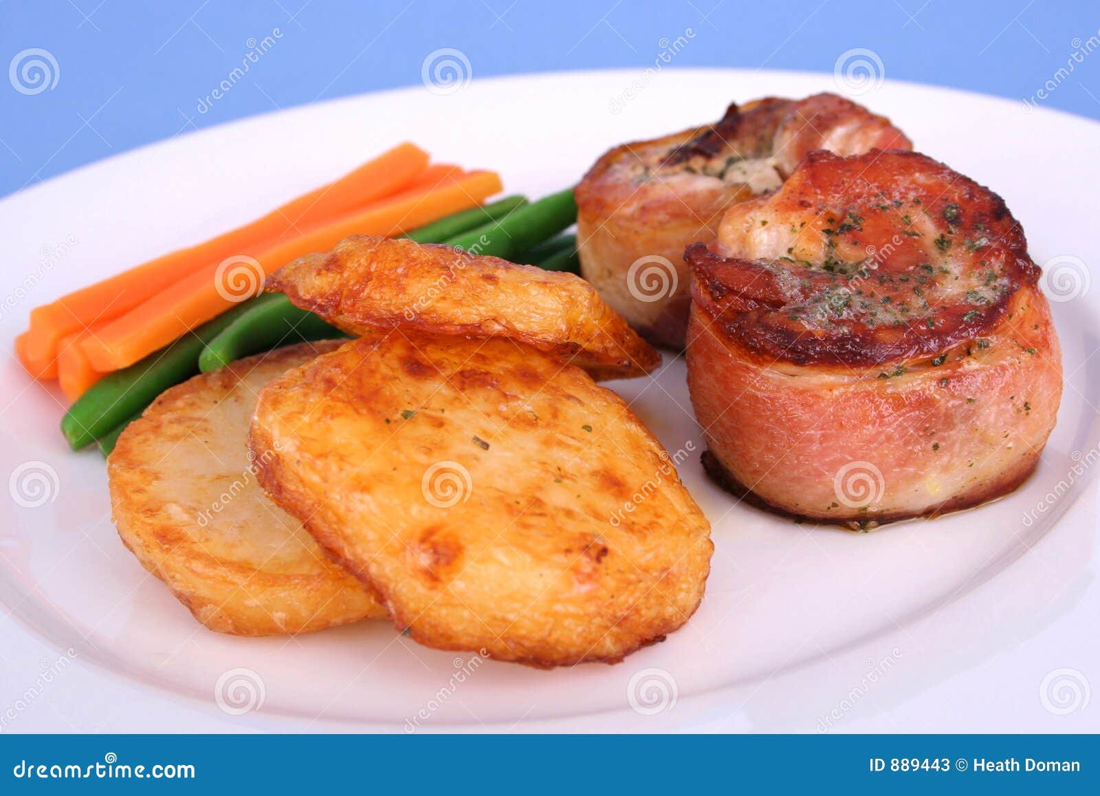 Chicket fillet mignon stock image. Image of special, table - 889443