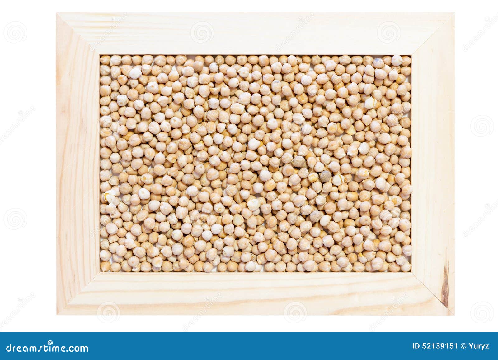Chickpeas in frame stock image. Image of diet, legume - 52139151