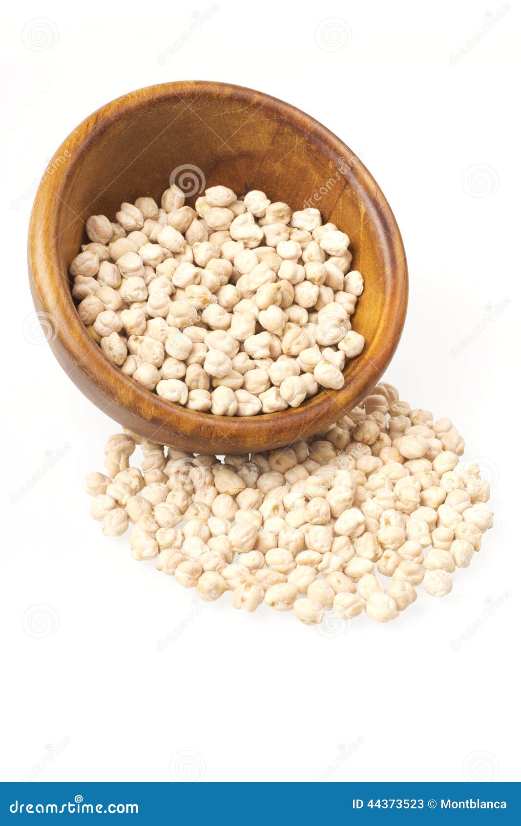 Chickpeas on White Background Stock Image - Image of fresh, dish: 44373523