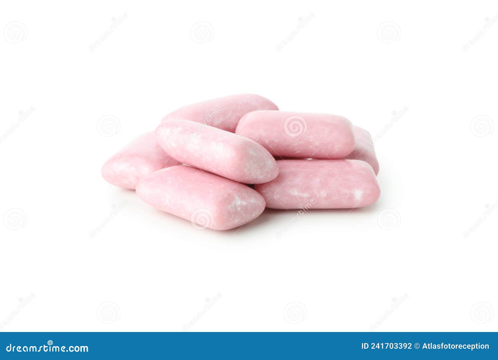 Chicle O Chicle Aislado En Fondo Blanco Foto de archivo - Imagen de ...