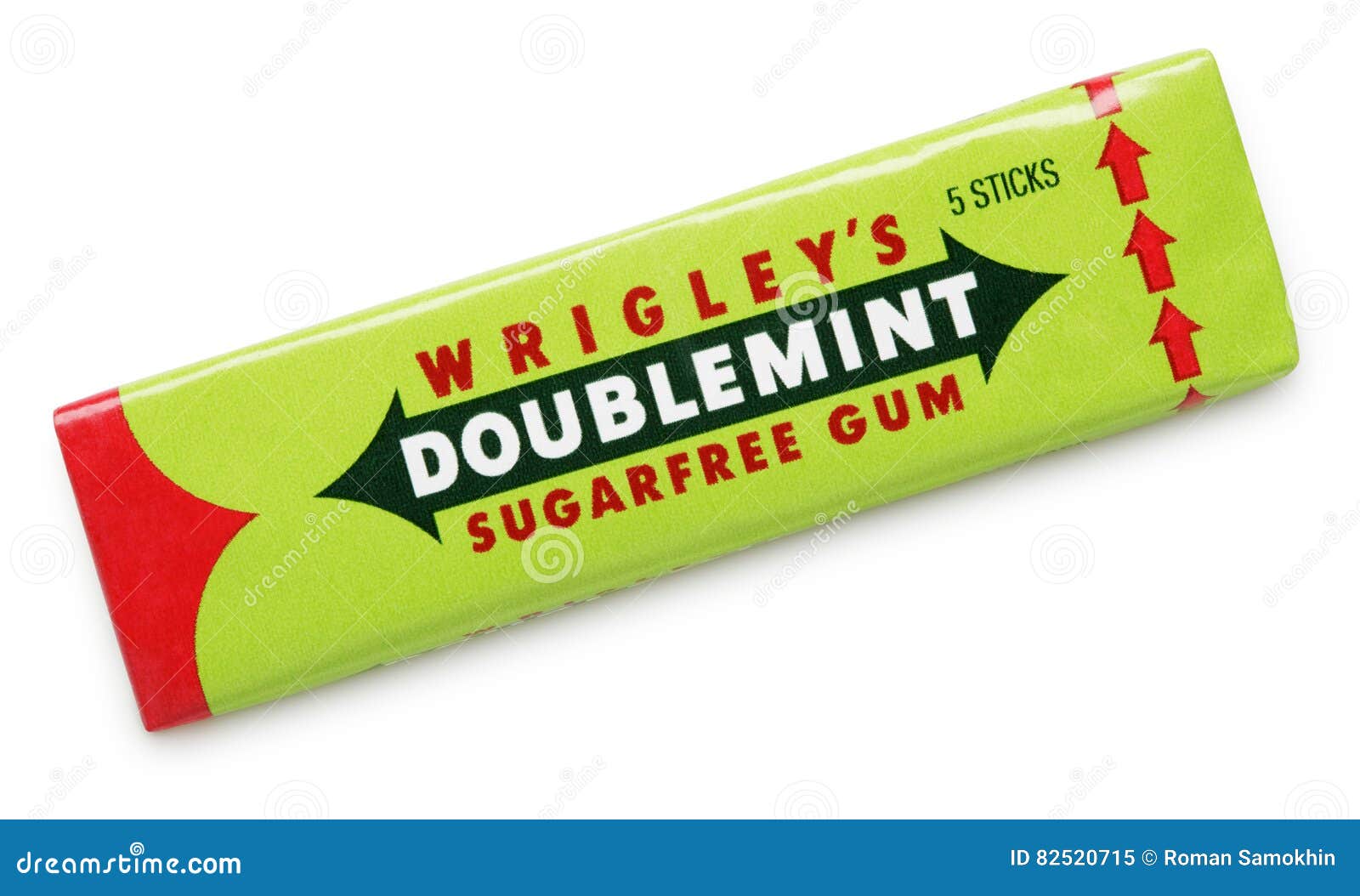 Chicle Sin Azúcar Del ` S Doublemint De Wrigley Imagen editorial ...