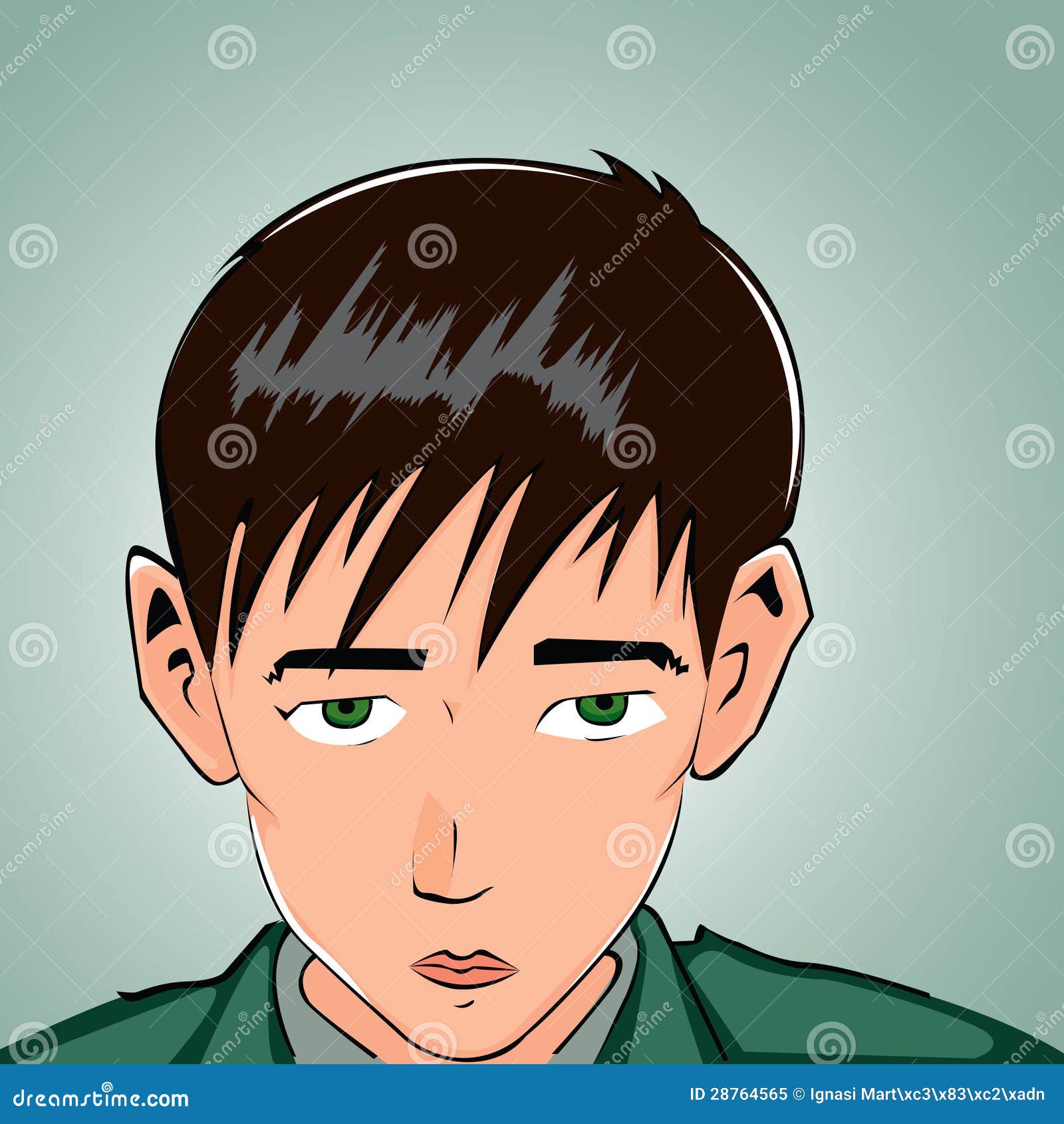 Chico Man Cartoon Vector | CartoonDealer.com #28764565