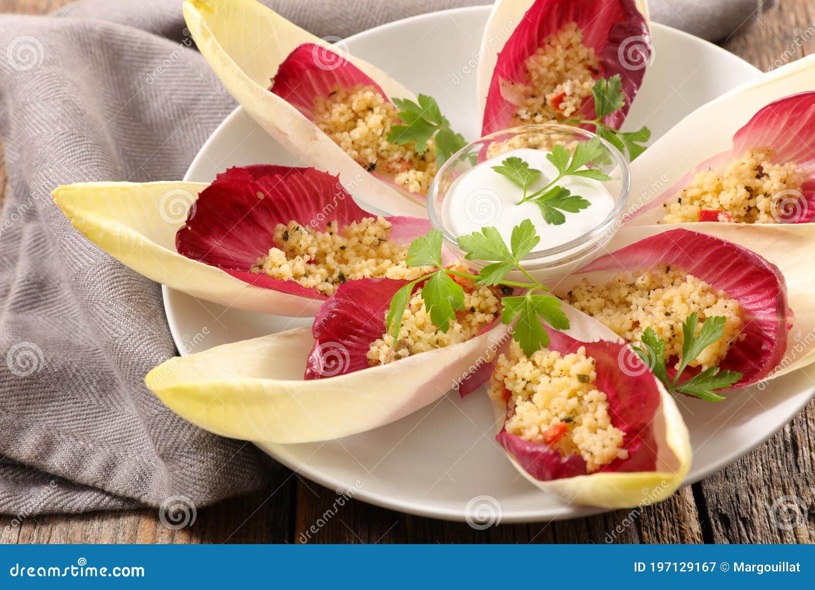Chicory Salad with Vegetables Stock Image - Image of fresh, vegetable ...