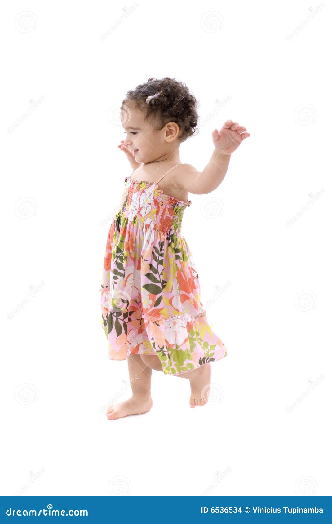 Chid foto de archivo. Imagen de hermoso, caminar, bebé - 6536534