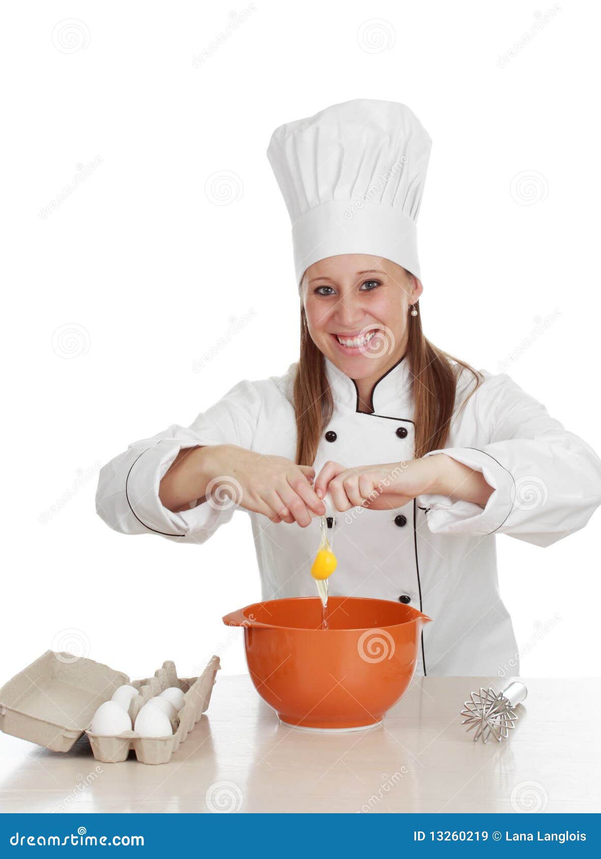 Chief cook woman stock image. Image of happy, woman, fresh - 13260219