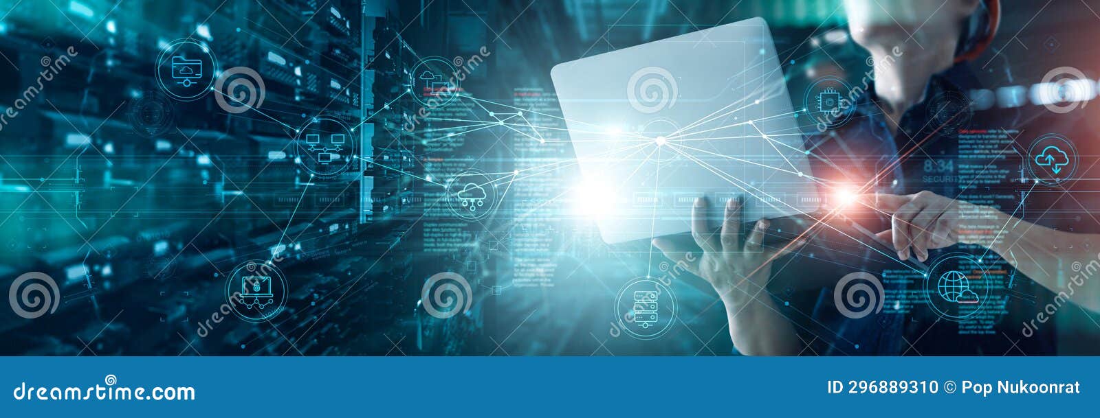 Engineer Connecting Test Plug To Electrical Device For Testing Relay ...