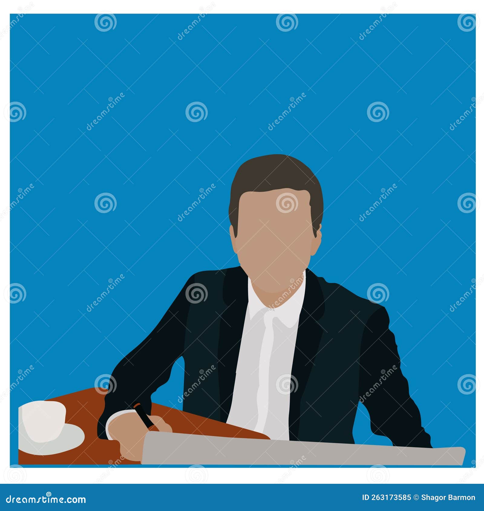 Chief Executive Vector and Artwork Stock Vector - Illustration of ...