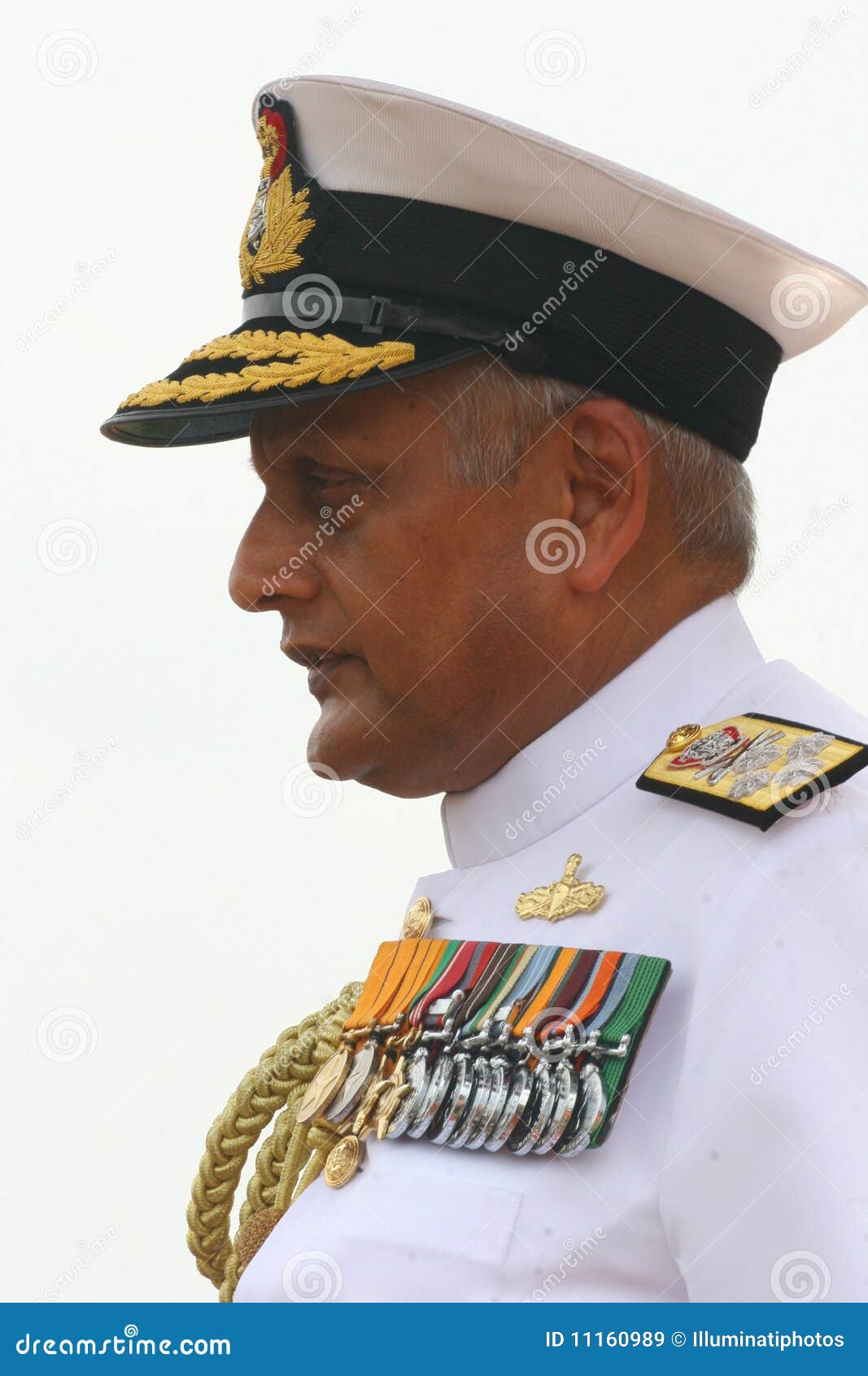 Chief of the Indian Navy editorial stock image. Image of forces - 11160989