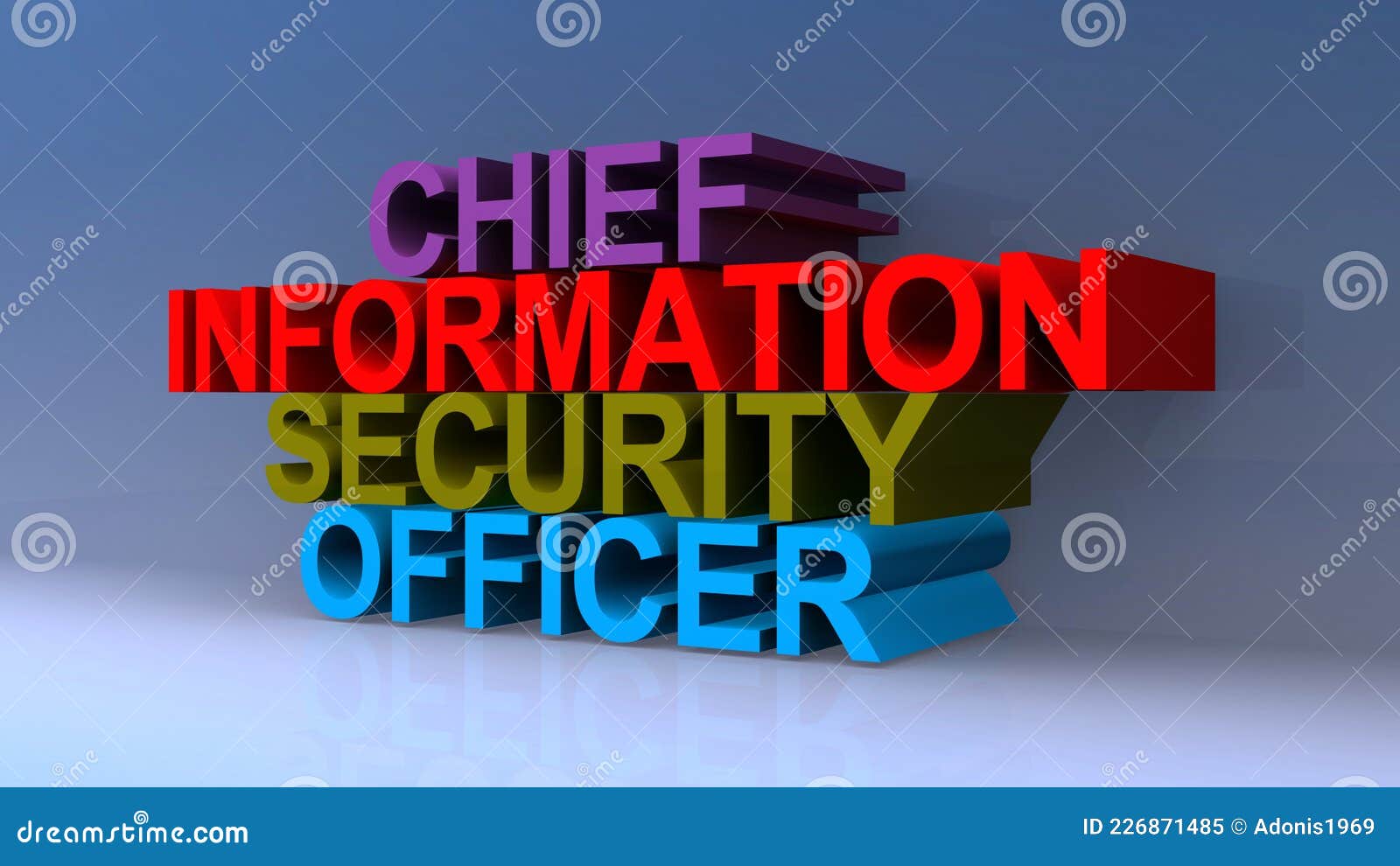 CIO, Chief Information Officer. Concept With Keywords, Letters, And ...