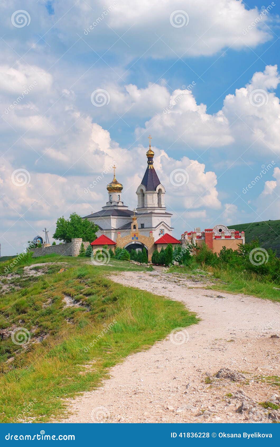 Chiesa Di Christian Orthodox, Moldavia Fotografia Stock - Immagine di ...