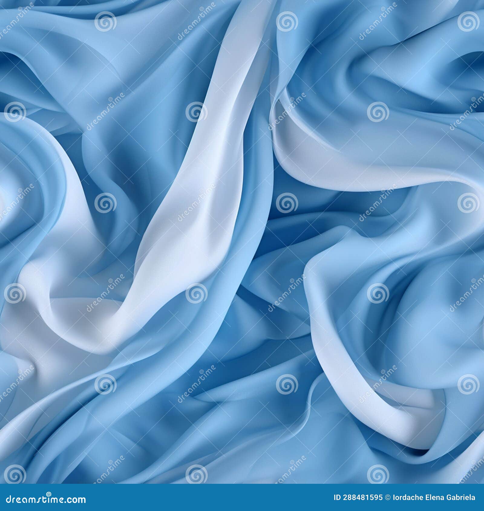 Chiffon Blue Textile Cloth Texture Stock Illustration - Illustration of ...