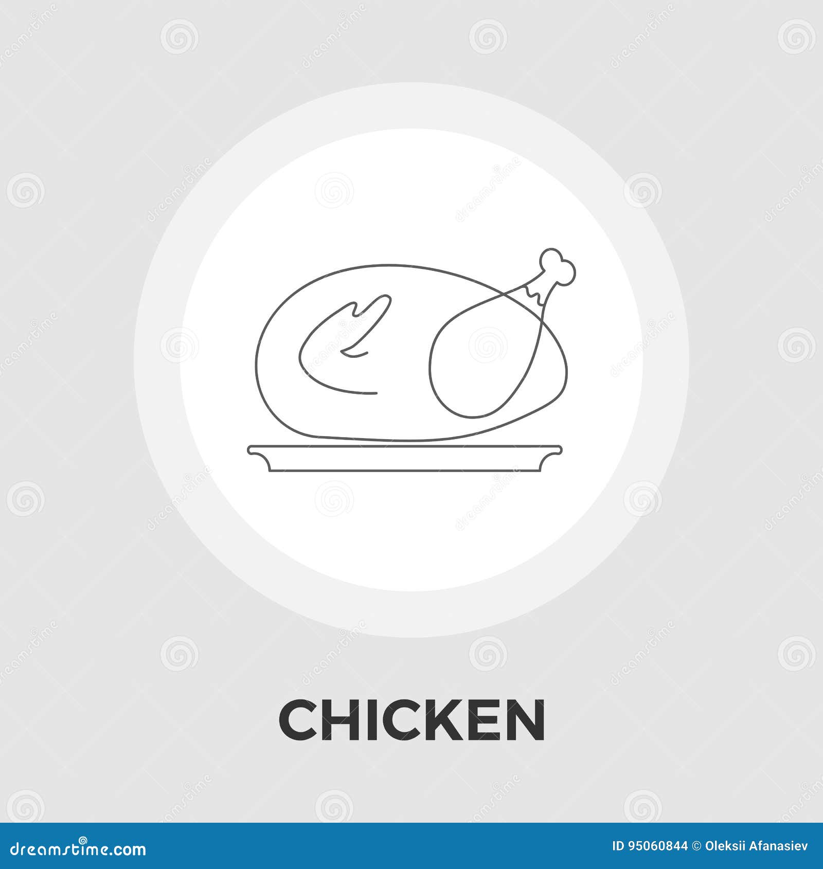 Chiken Icon. Cute Hen Logotype Vector Illustration | CartoonDealer.com ...