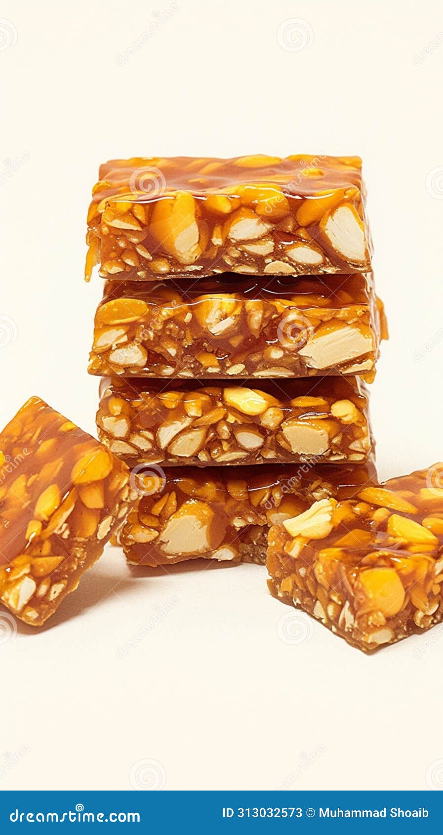 Chikki A Beloved Indian Delicacy. Royalty-Free Stock Photo ...