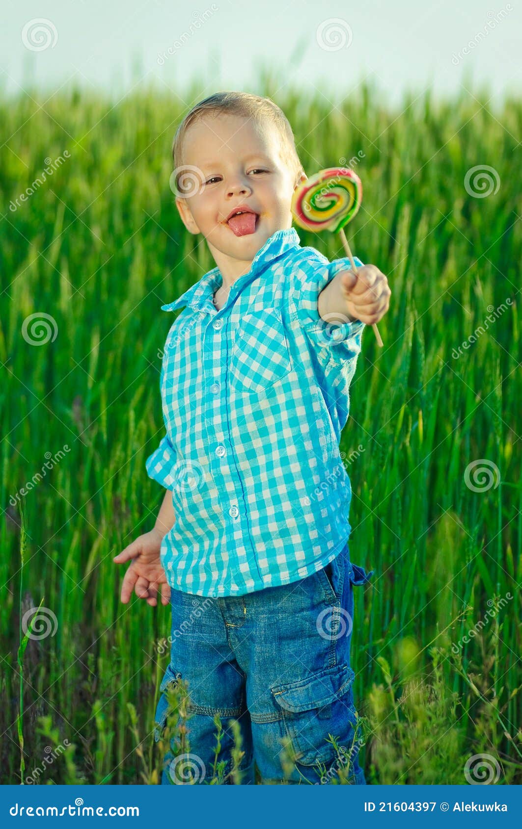 Child stock image. Image of green, baby, poppies, childhood - 21604397