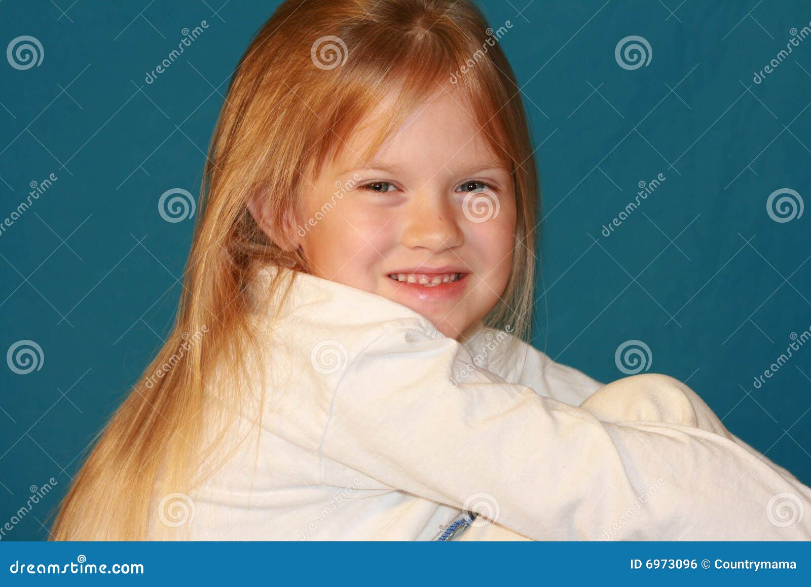Child stock photo. Image of blond, grin, portrait, childhood - 6973096