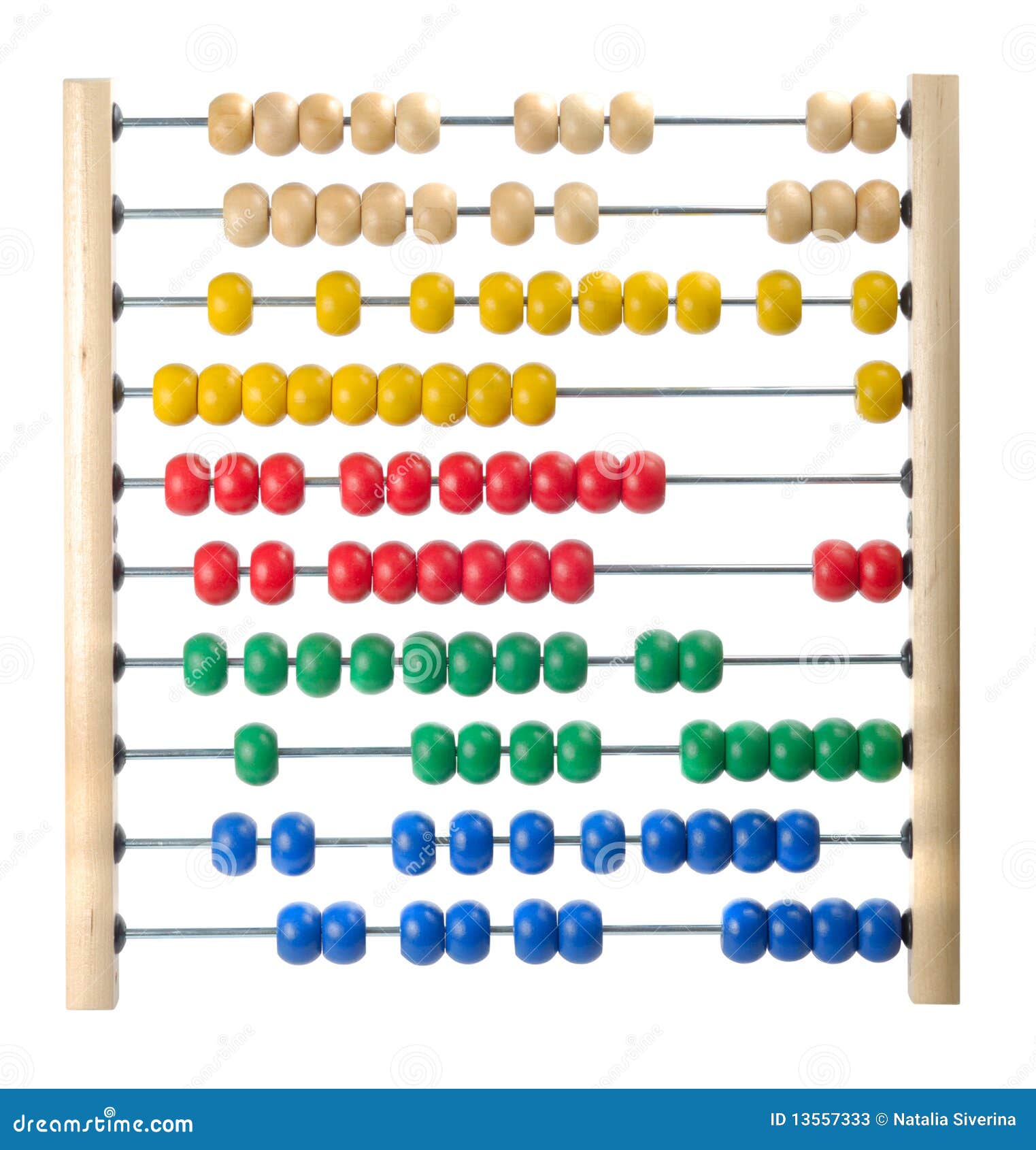 Boy Child With Abacus Clock In Glasses Counting, Smart Kid Stock Image ...