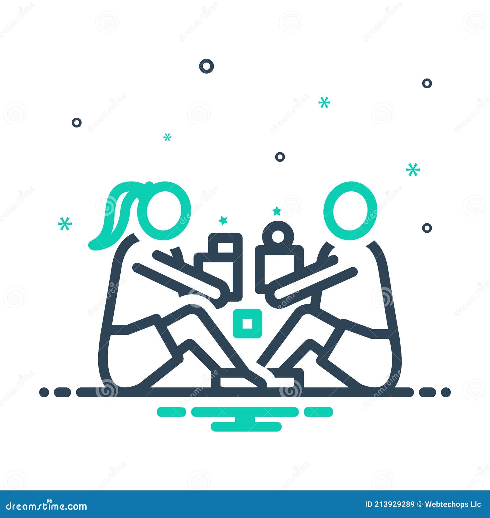 Mix Icon for Child Activities, Education and Play Stock Vector ...