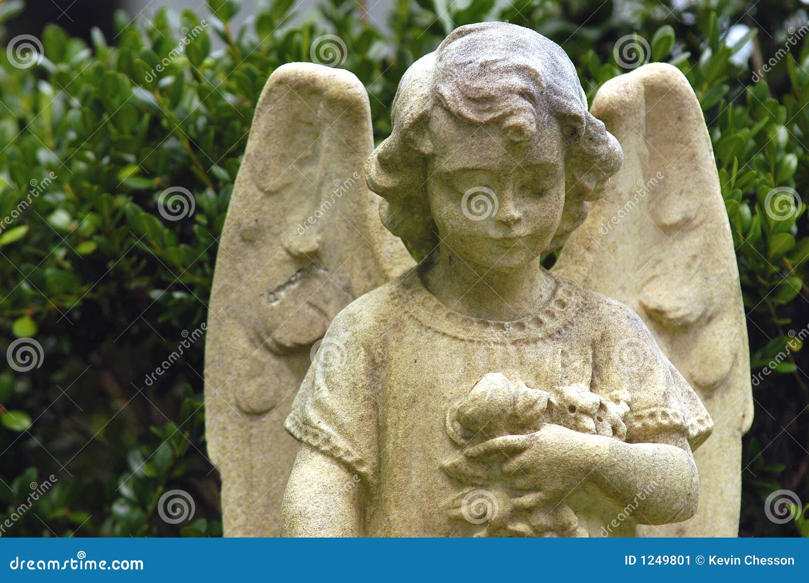 Child angel stock image. Image of stone, statue, vintage - 1249801
