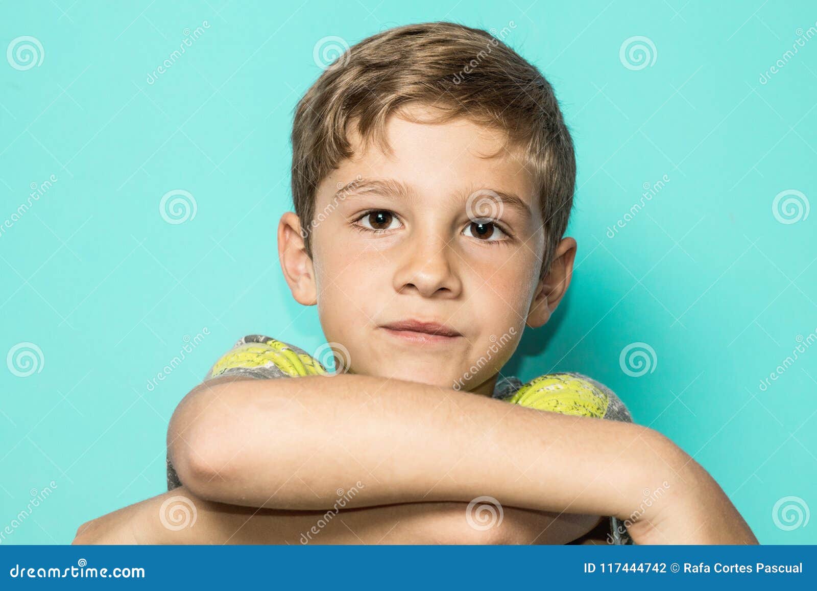 Child with arms folded stock photo. Image of outraged - 117444742