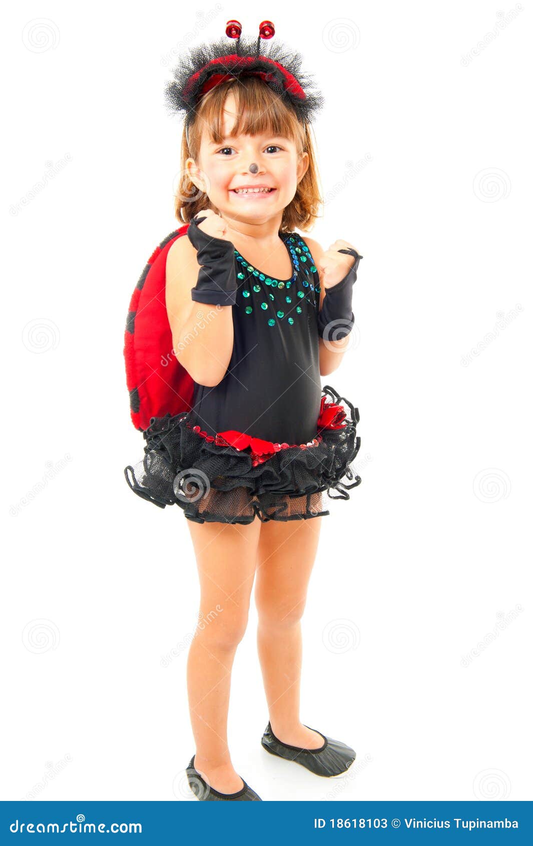Child In Ladybug Costume Stock Photography | CartoonDealer.com #44133632