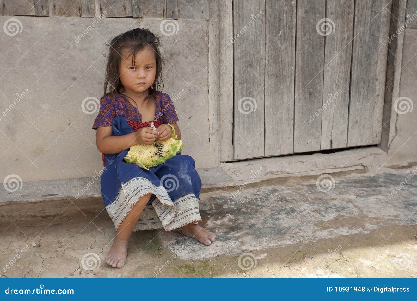 Child of Asia in Laos stock photo. Image of female, child - 10931948