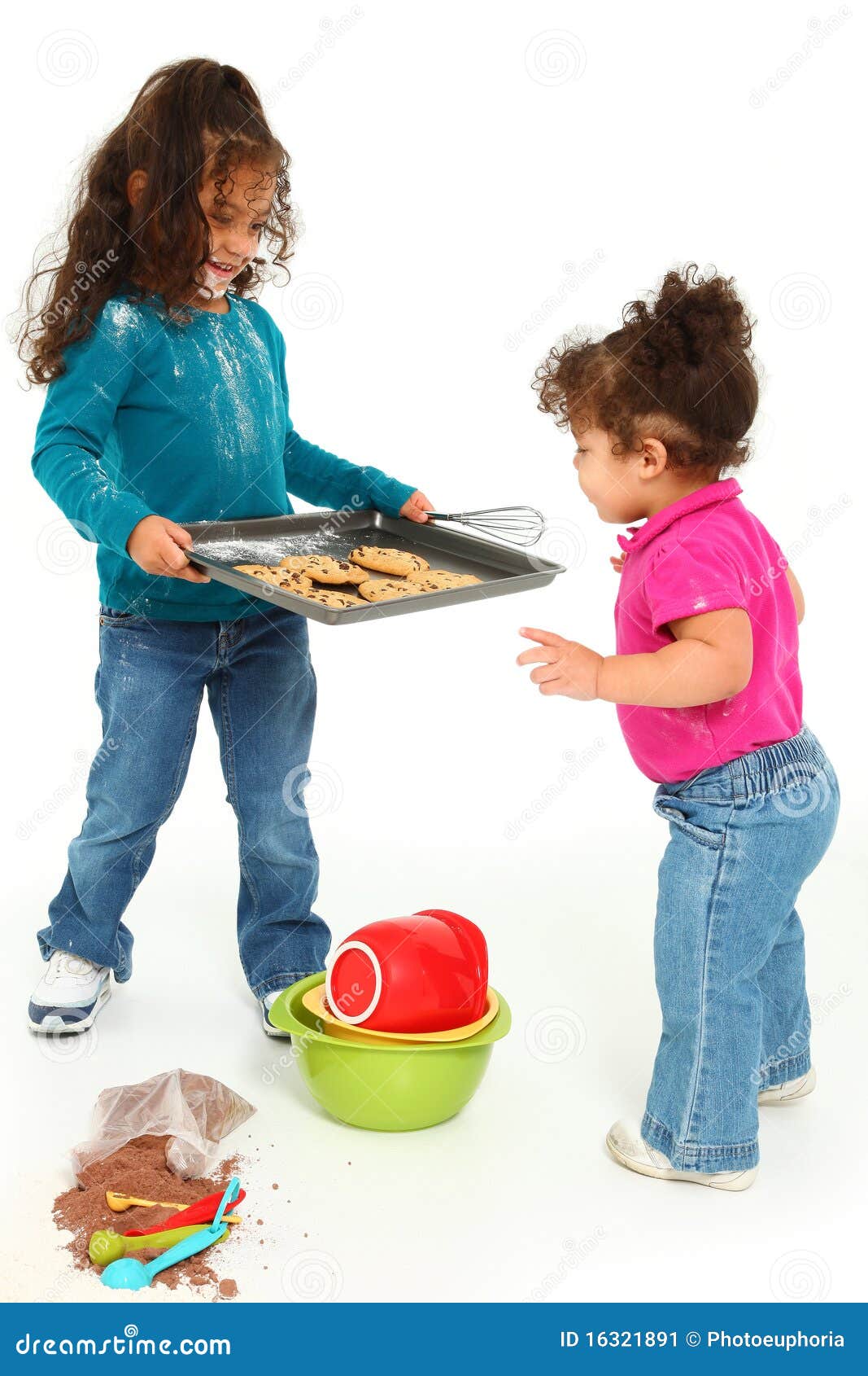 Child Baking stock image. Image of people, kids, bake - 16321891