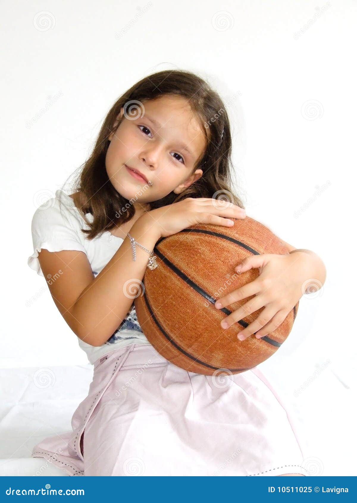 Child with basketball stock image. Image of exercising - 10511025