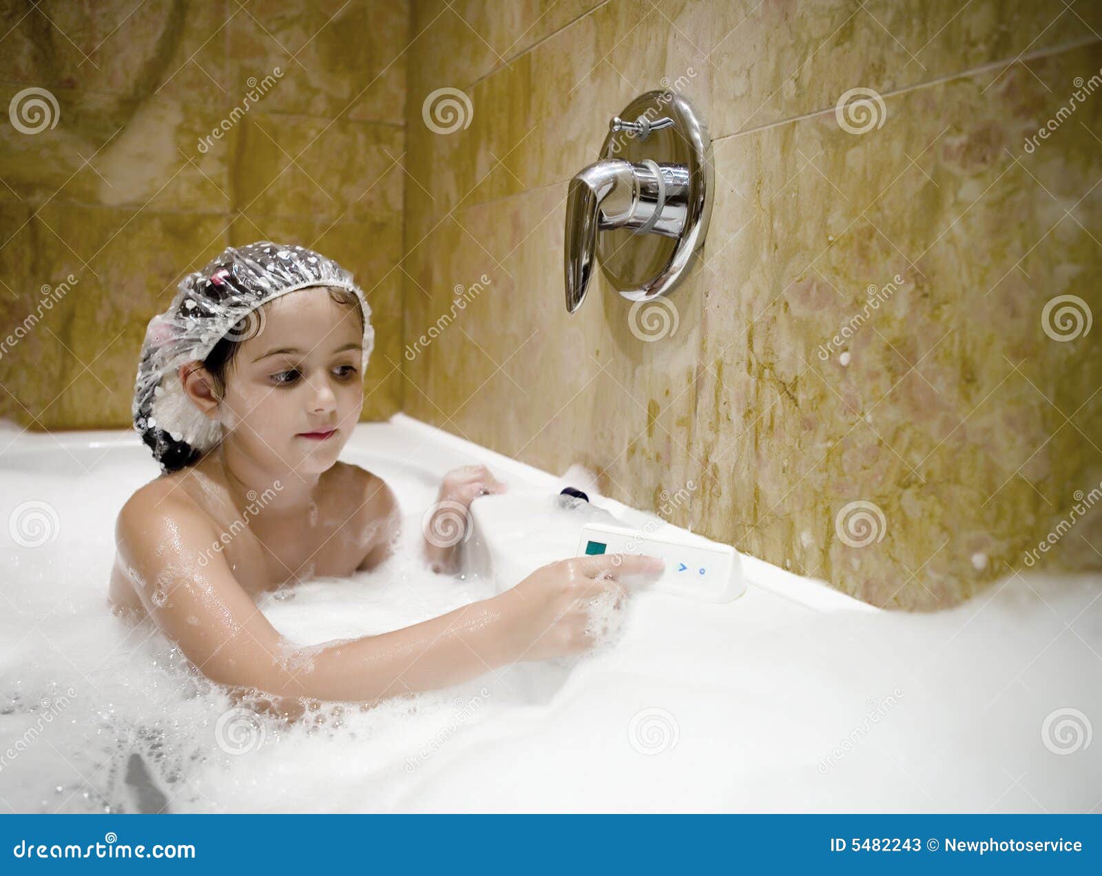 Child In The Bathroom Picture. Image: 5482243