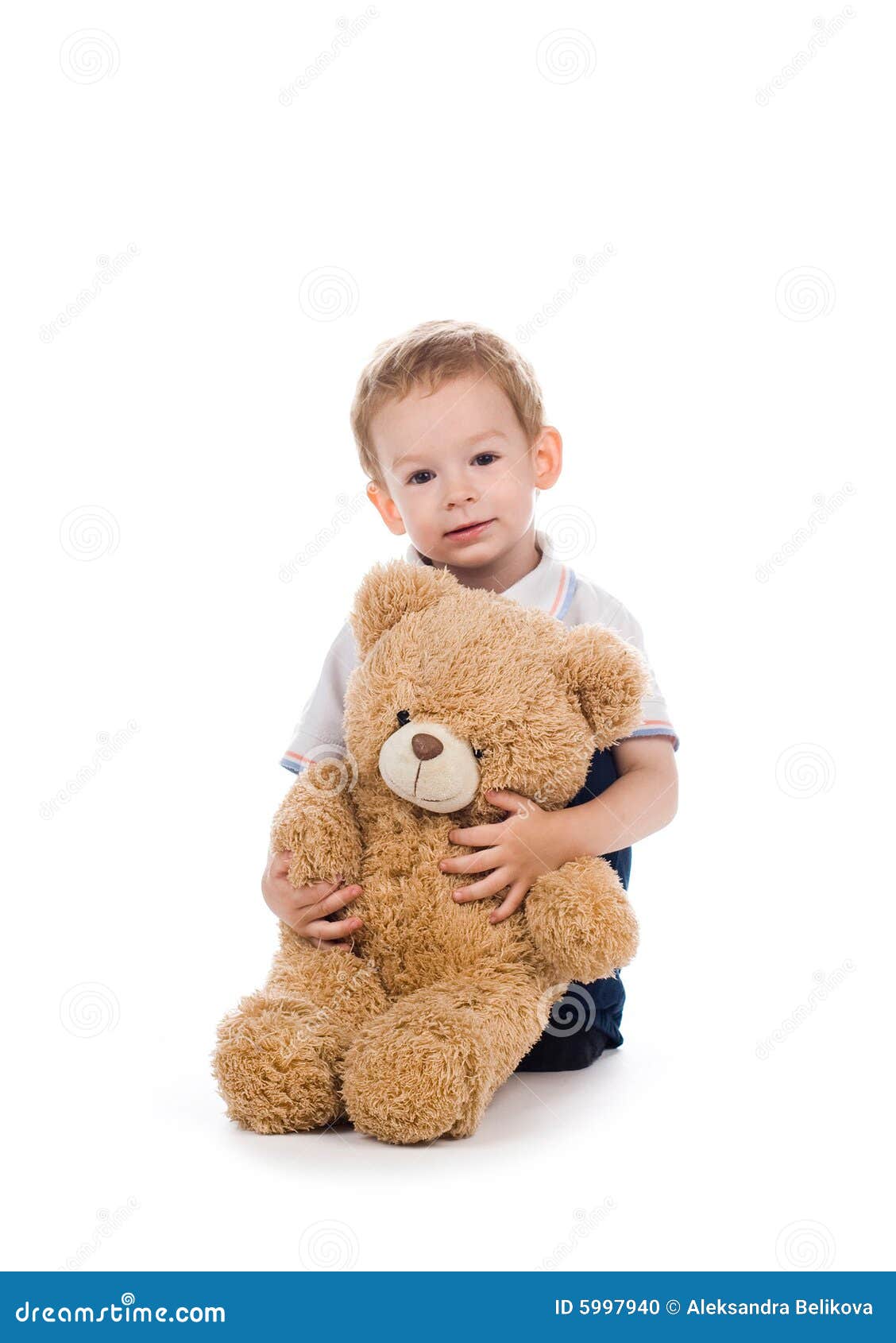 Child With Bear Picture. Image: 5997940