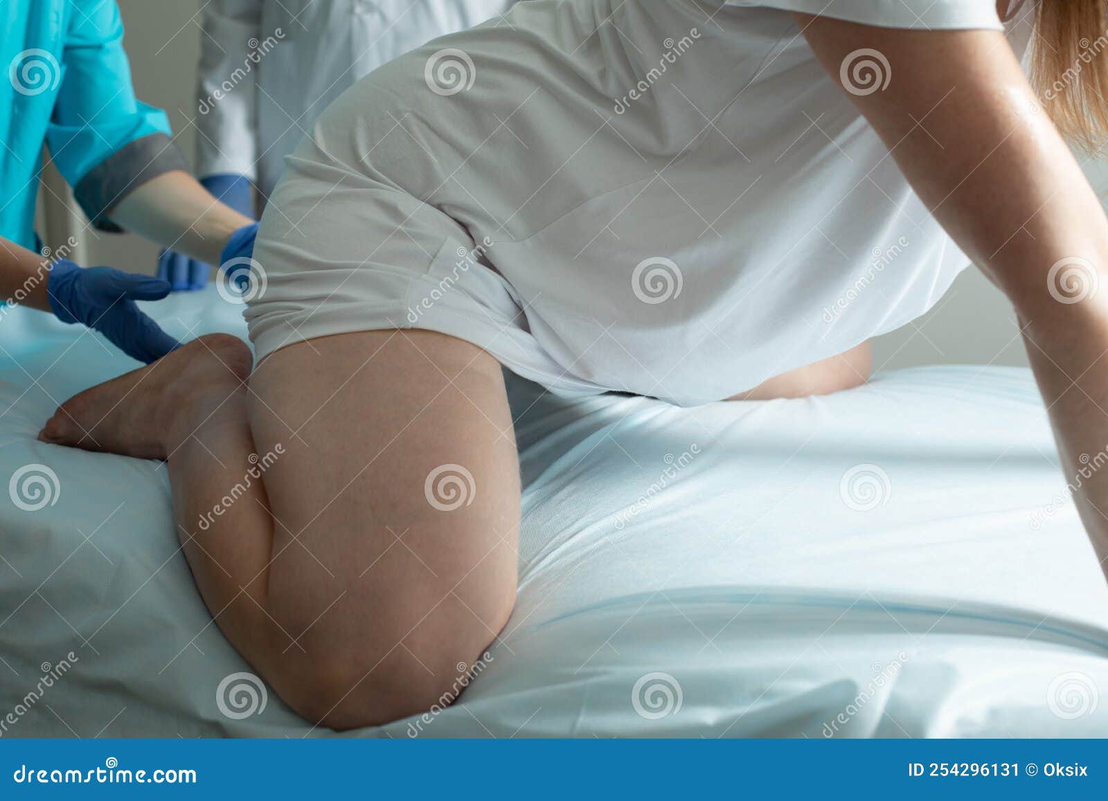 Child Birth Process, Helping Personal during Labour Stock Image - Image ...