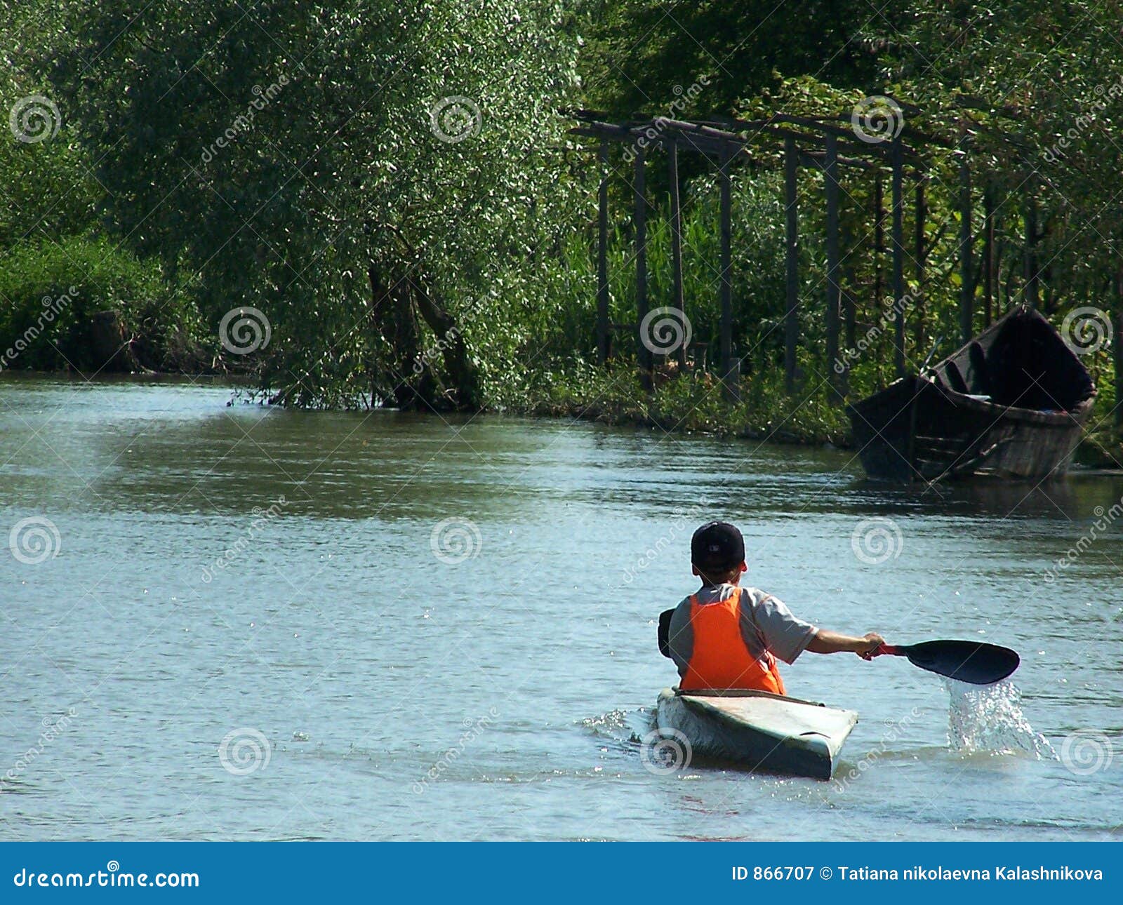 Child on boat stock image. Image of danube, sparks, channel - 866707
