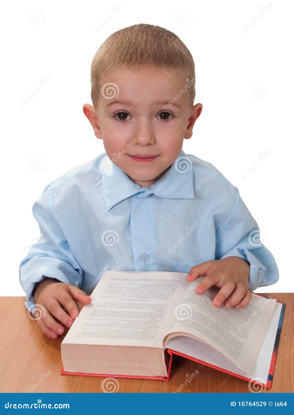 Child with book stock image. Image of cute, learning - 10764529