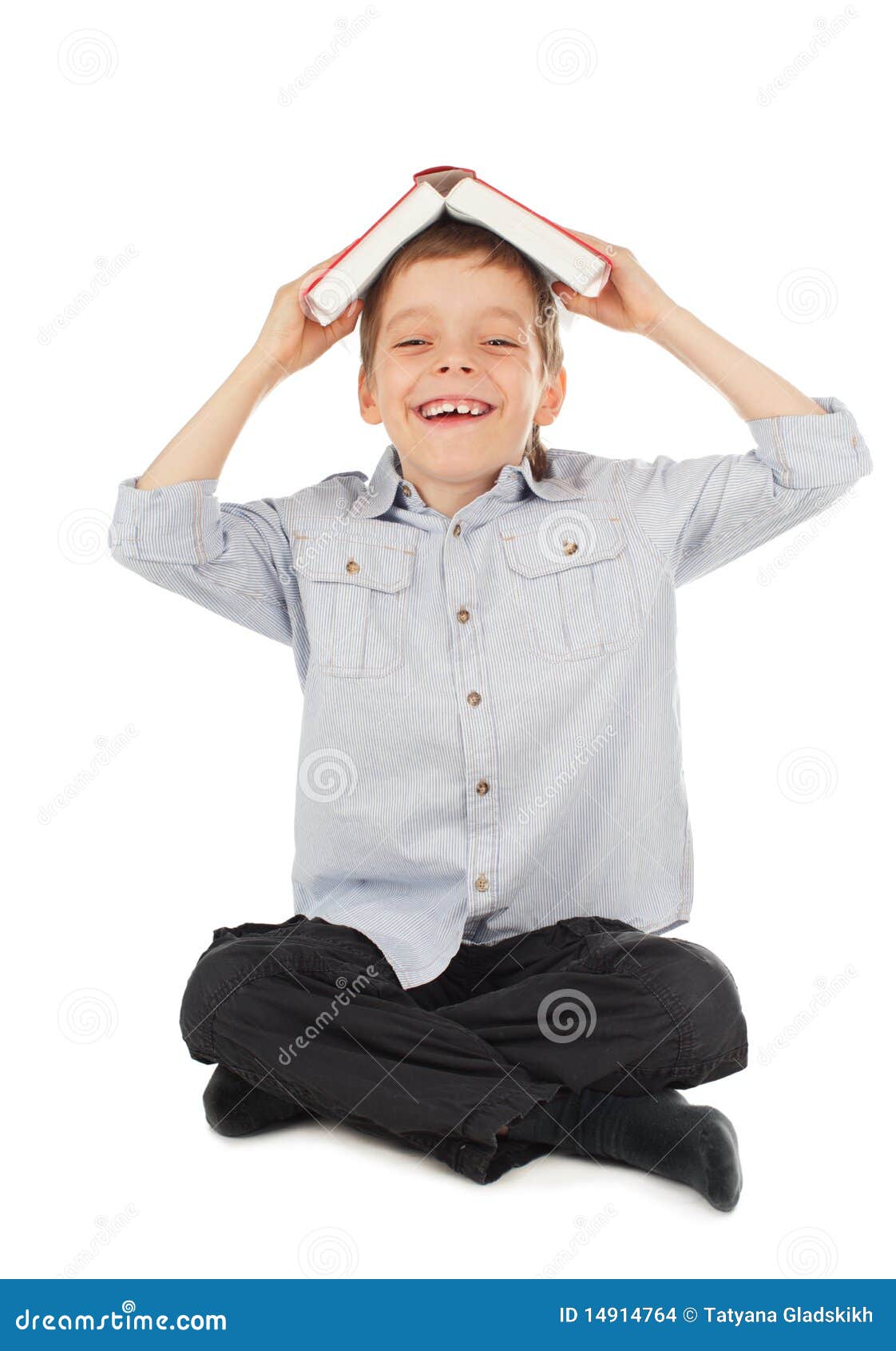 Child with book stock photo. Image of childhood, preschooler - 14914764