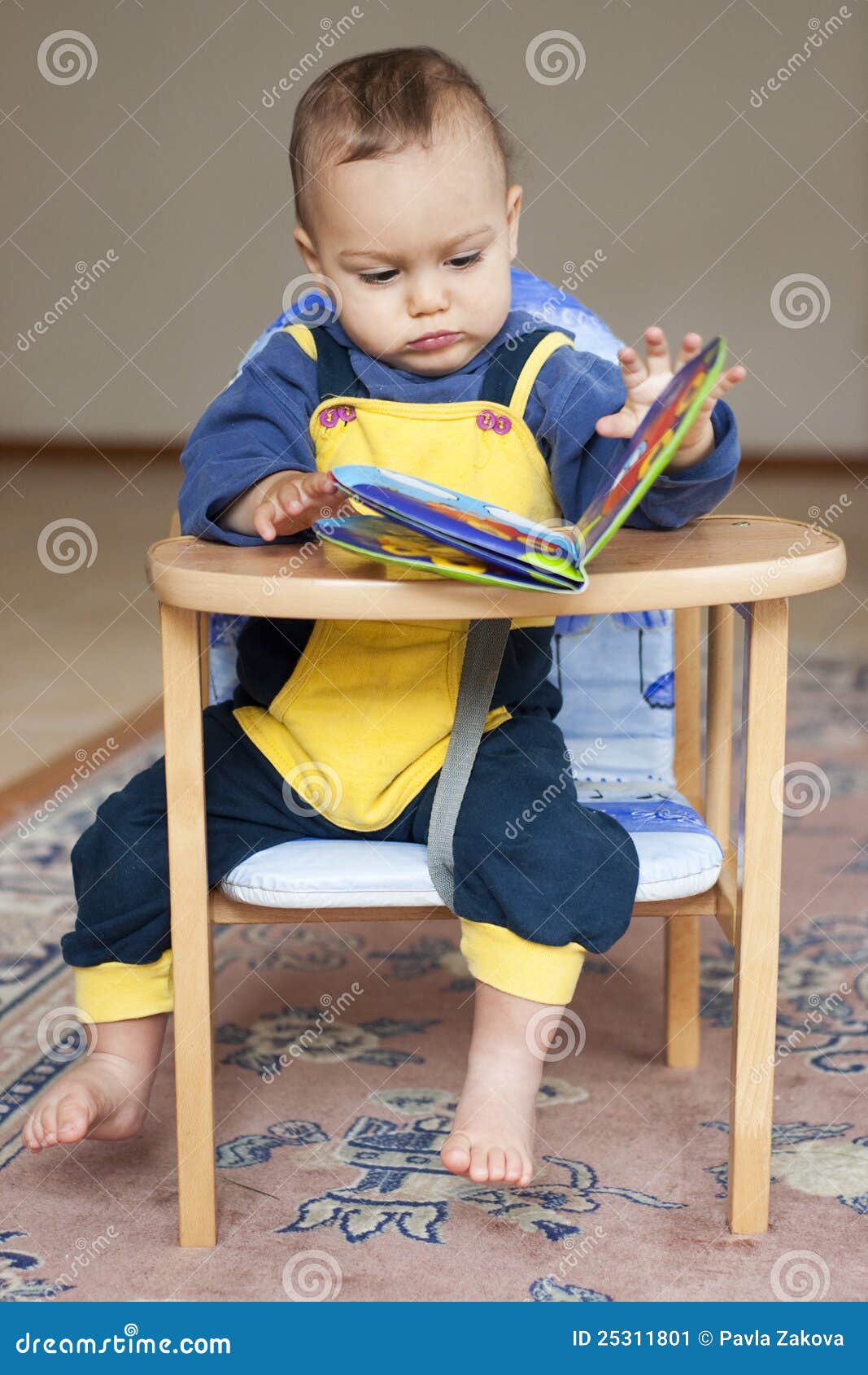Child with book stock image. Image of reading, educational - 25311801