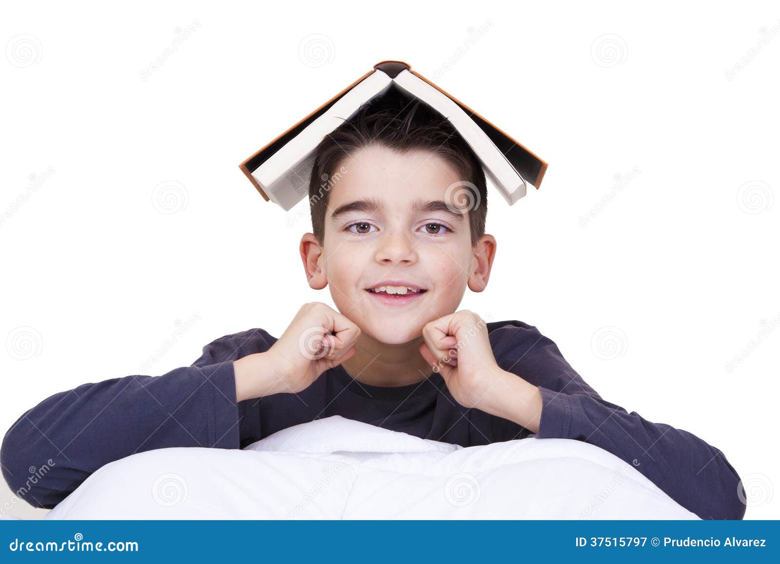 Child with book stock image. Image of lifestyle, bedtime - 37515797