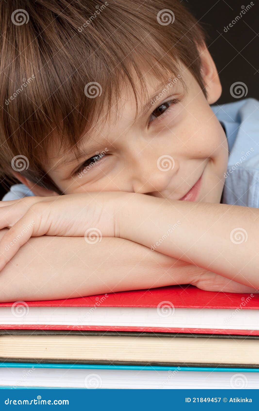Child with books stock image. Image of book, smiling - 21849457