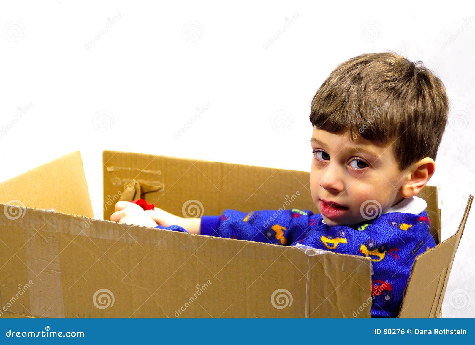 Child in a Box stock photo. Image of amusement, play, child - 80276