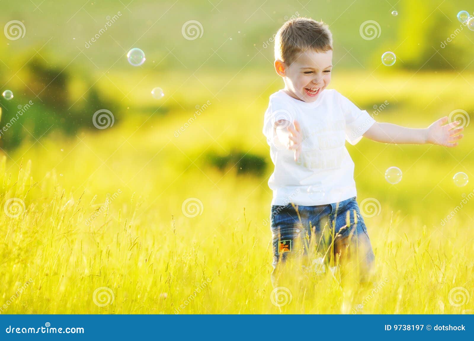 Child bubble stock image. Image of cute, play, childhood - 9738197